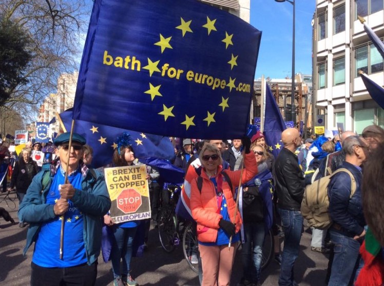 Hundreds travel from Bath to support ‘March for Europe’ – Bath for Europe